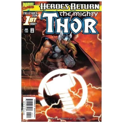 Thor #1 Cover 2 - 1998 series Marvel comics NM minus Full description ...