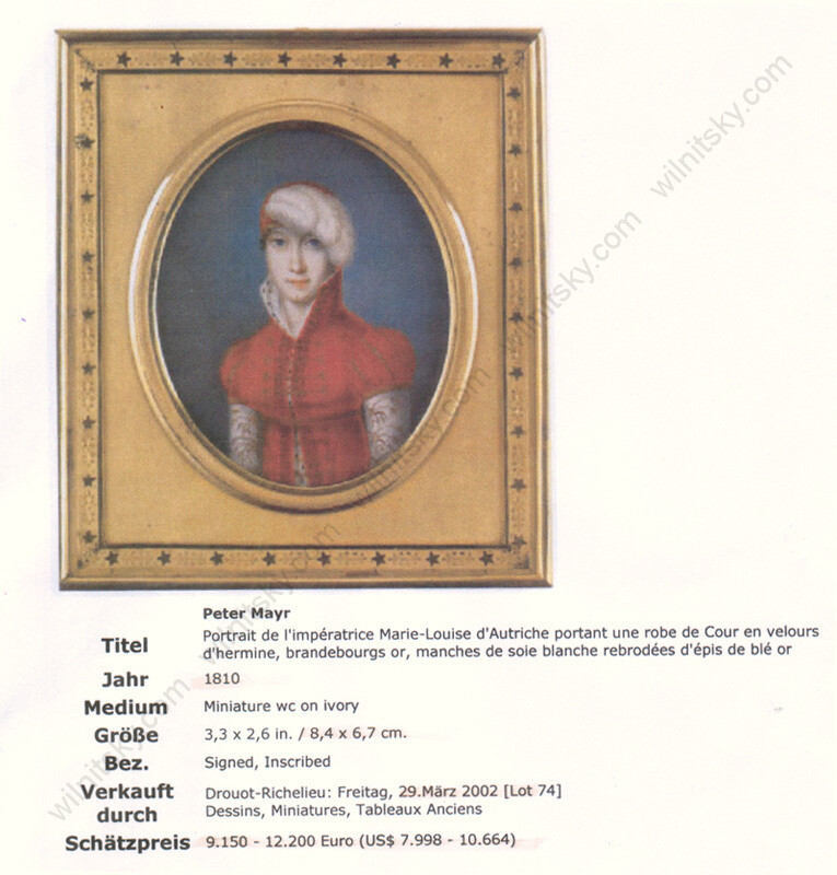 Peter Mayr "Portrait of a Gentleman", fine miniature, 1795/1800 | eBay