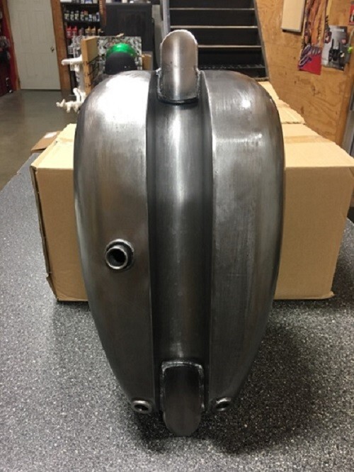 Mid-Tunnel Frisco Wassell Peanut Gas Tank - Harley Chopper Bobber ...