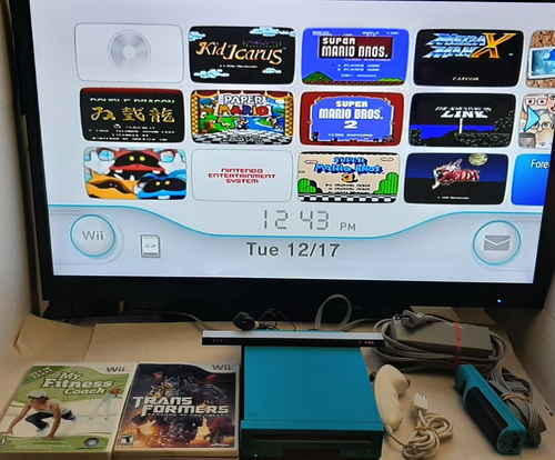 Nintendo Wii Video Game System Console RVL-101 Bundle with games | eBay