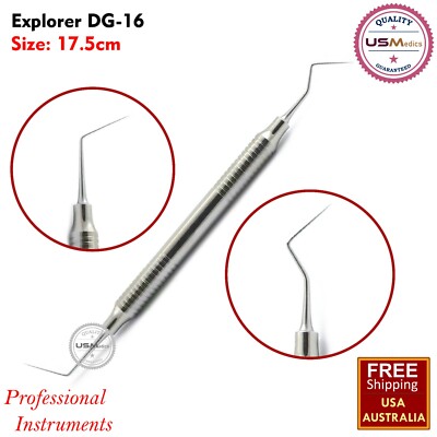 Endodontic Explorer DG-16 Explorer Dental Instrument Hollow Handle BEADEN® | eBay