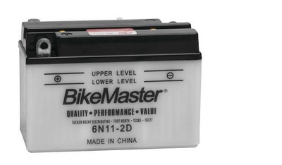 BikeMaster Standard Battery 6N11-2D #EDTM26112 fits Honda C70M/C70 ...
