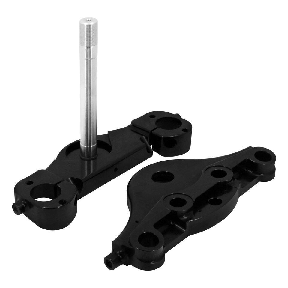 11 Degree 21" 23" Wheel Raked Triple Trees Kits Fit For Harley Touring ...