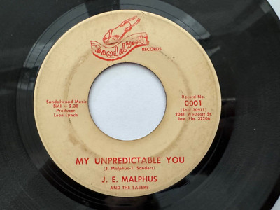 RARE Rockabilly 45 - J.E. Malphus "My Unpredictable You" -Sandalwood ...