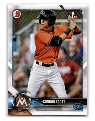2018 Bowman Draft - #BD-158 Connor Scott (RC) | eBay