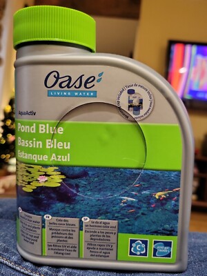 Oase 032237 AquaActiv Pond Blue Changes pond water to blue color | eBay