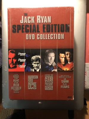 Jack Ryan Special Edition DVD 4Disc Box Set Collection | eBay