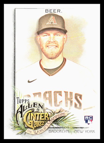 2022 Topps Allen & Ginter 162 Seth Beer Arizona Diamondbacks Baseball ...