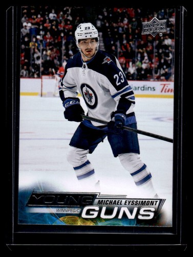 2022 UD Young Guns Mikey Eyssimont #457 Winnipeg Jets | eBay