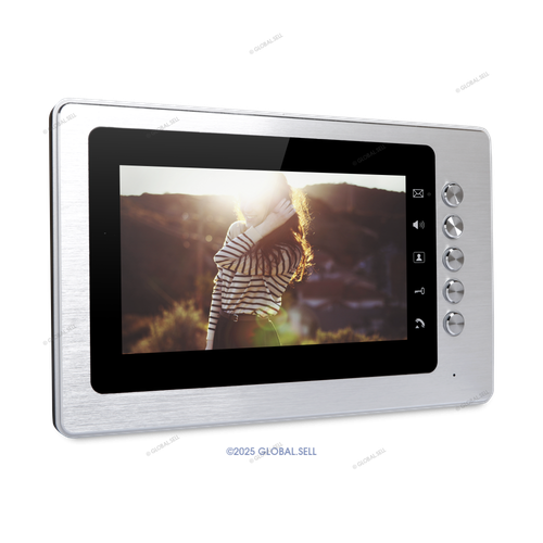 7inch Wired Video Door Entry Phone Call System with Intra-monitor Audio Intercom | eBay