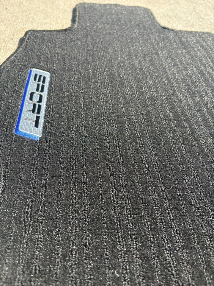 Subaru Impreza OEM 2012-2016 Front & Rear Carpet Floor Mats Sport Logo ...