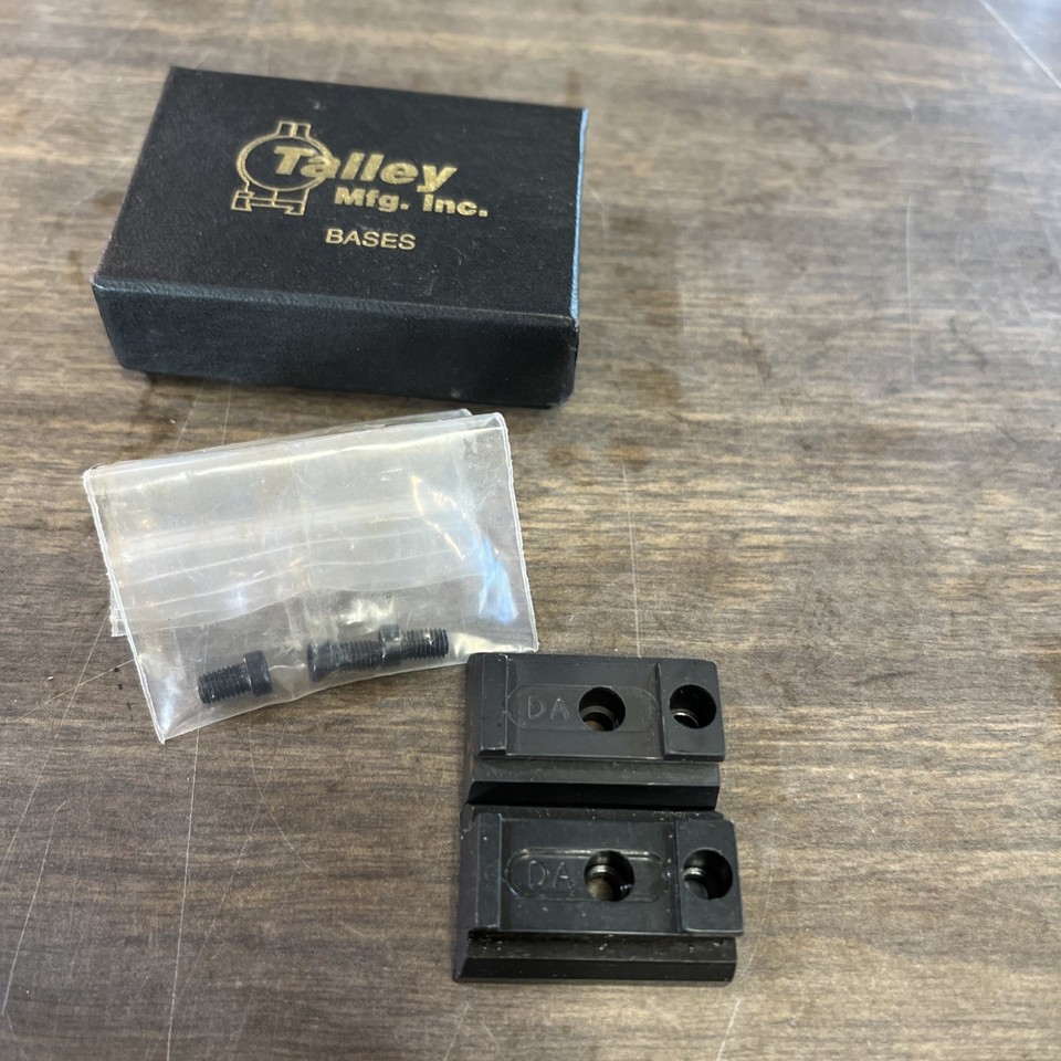 TALLEY MFG CO SCOPE MOUNT BASES MARKED DA | eBay
