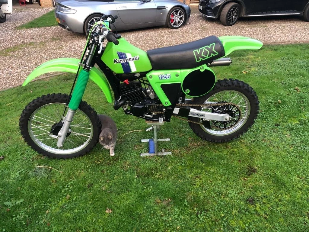 1981 Kawasaki KX 125 Motocross Bike - Bike Years - 1980s