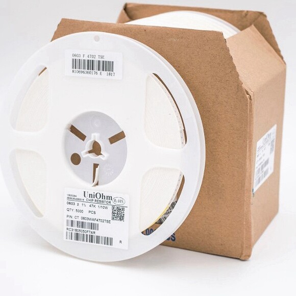 1000pcs 8.2K ohm Ω 822 5% 1/10W 0.1W SMD Chip Resistor 0603(1608) 1.6mm ...