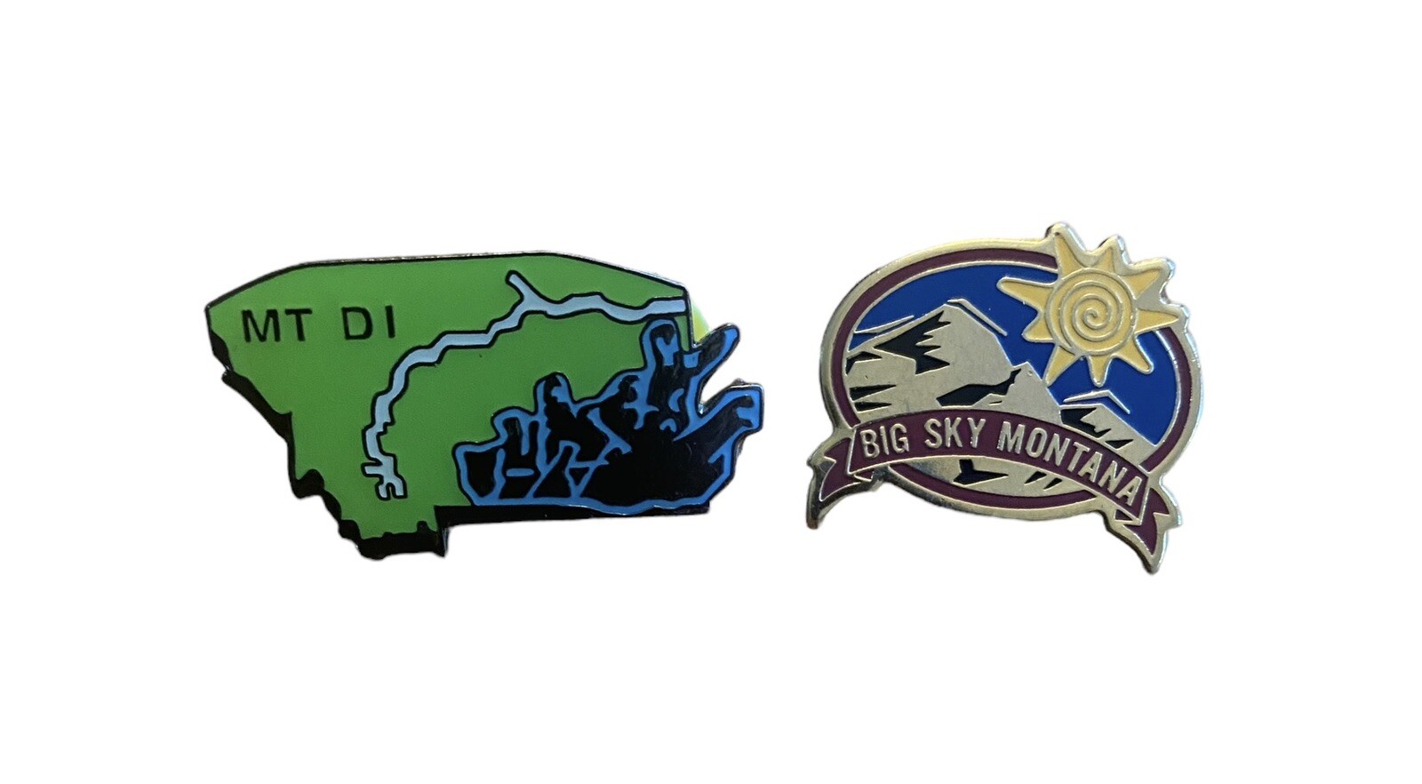Vintage DI Montana Destination Imagination Trading Pins- Set Of 2 | eBay