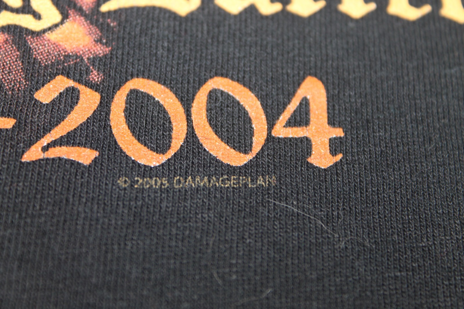 Y2K 2005 Damageplan Shirt In Loving Memory Dimebag Darrell Groove Metal ...