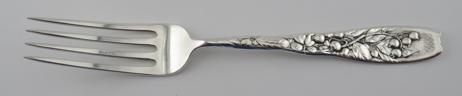Berry by Whiting Sterling Silver 6 3/4" Regular Fork With Mono - #8691 ...