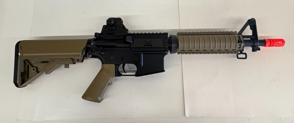 Soft Air Colt M4A1 CQBR AEG Electric Airsoft Rifle Adj Hop-Up/453 FPS ...