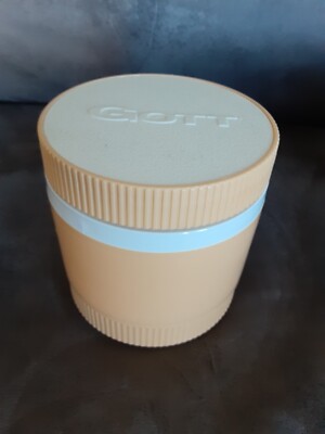 Gott Insulated Themos Plastic Soup Container #1508 Yellow White USA ...