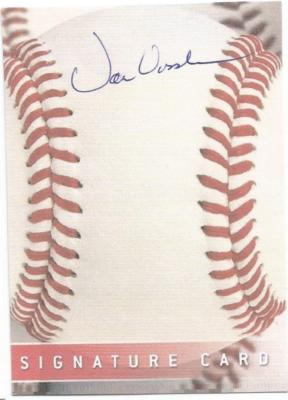Minnesota Twins DAN VOSSLER autographed Signature Sweet Spot card | eBay