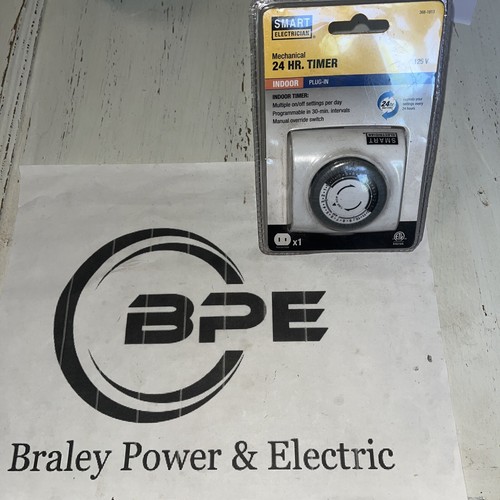 Smart Electrician Intertek Mechanical 24 Hour Indoor Plug-In ...