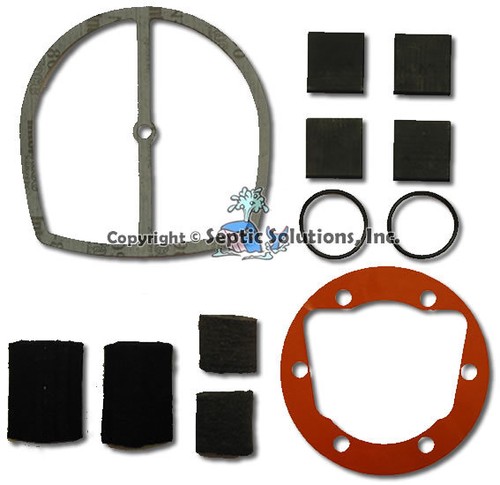 GAST ROTARY VANE KIT 0523/0323, AT03/AT05 RV05/RV03 SEPTIC AIR PUMP ...