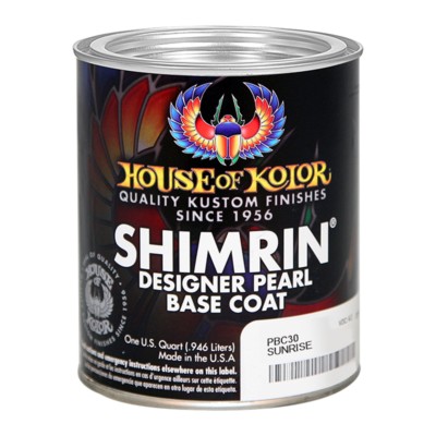 House of Kolor PBC30-Q01 Shimrin Designer Pearls Sunrise Basecoat Quart ...