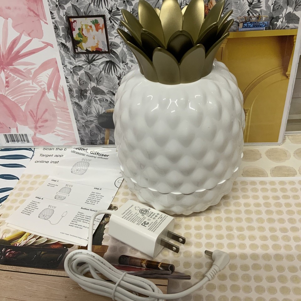 🍍 Opal house Mini Pineapple Ultrasonic Essential Oil Diffuser 100ml🆕AS SHOWN | eBay