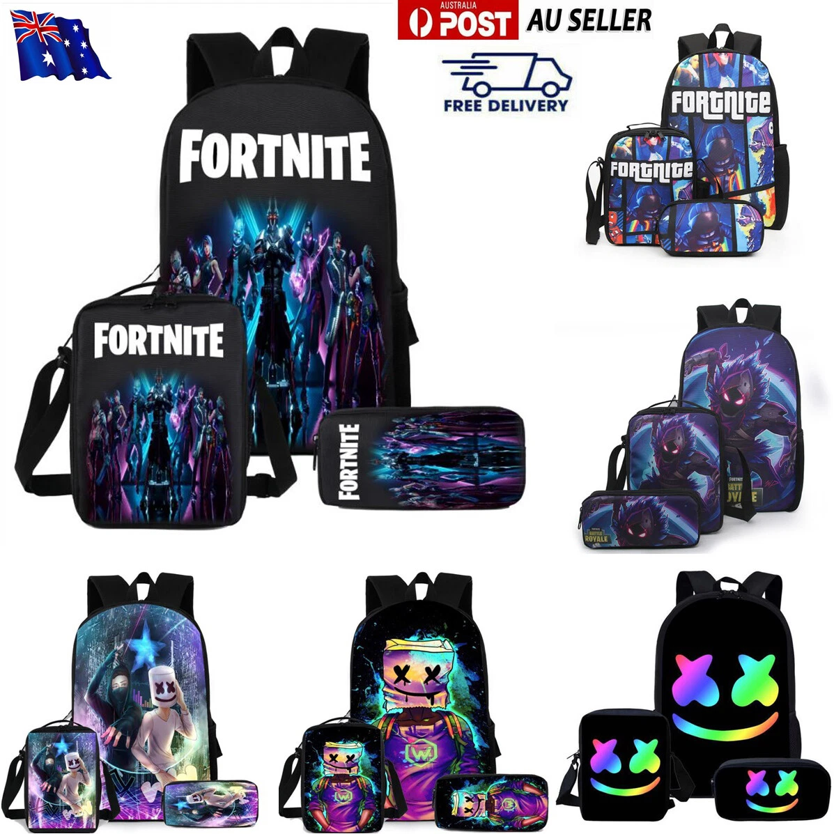 Peely Fortnite Battle Royale Theme Backpack With USB