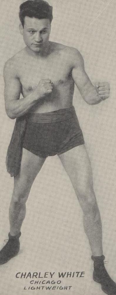 1925-29 Blue Boxers Exhibits - Charlie White Postcard Back (RC) for ...