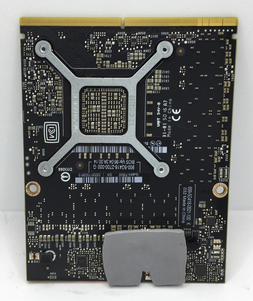 6GB GDDR5 Graphics Video Card GPU Lenovo ThinkPad P71 NVIDIA N17E-Q1-A1 ...