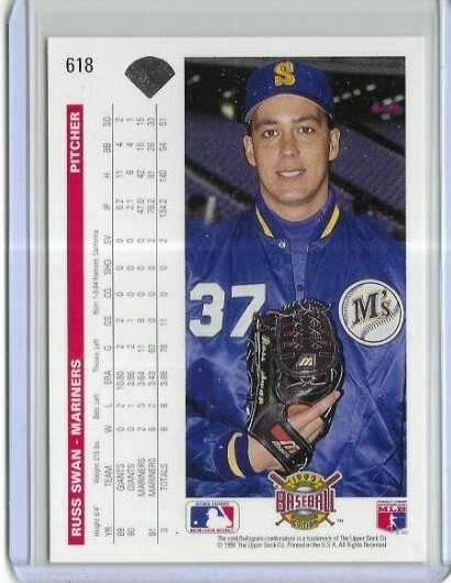 1992 Upper Deck - #618 Russ Swan for sale online | eBay