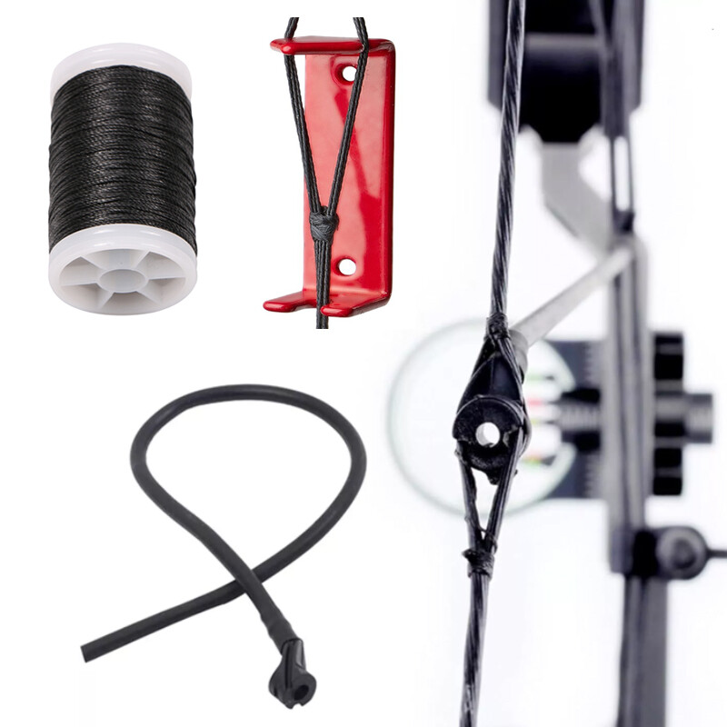 Compound Bow Bowstring Separator +Serving Thread Archery+ Peep Sight 3/16" Tube | eBay