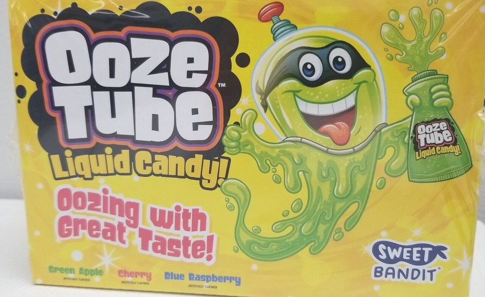 Ooze Tubes Candy Tube 12 Pack Bulk Squeeze Candy Liquid Gel Candies | eBay