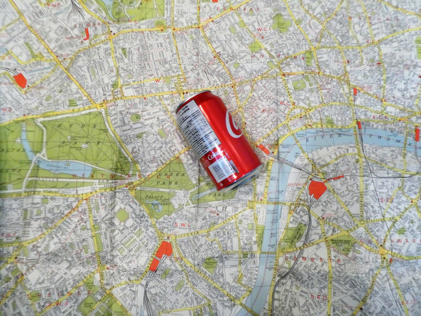 VINTAGE GEOGRAPHERS MAPS of LONDON ENGLAND X | Grelly USA