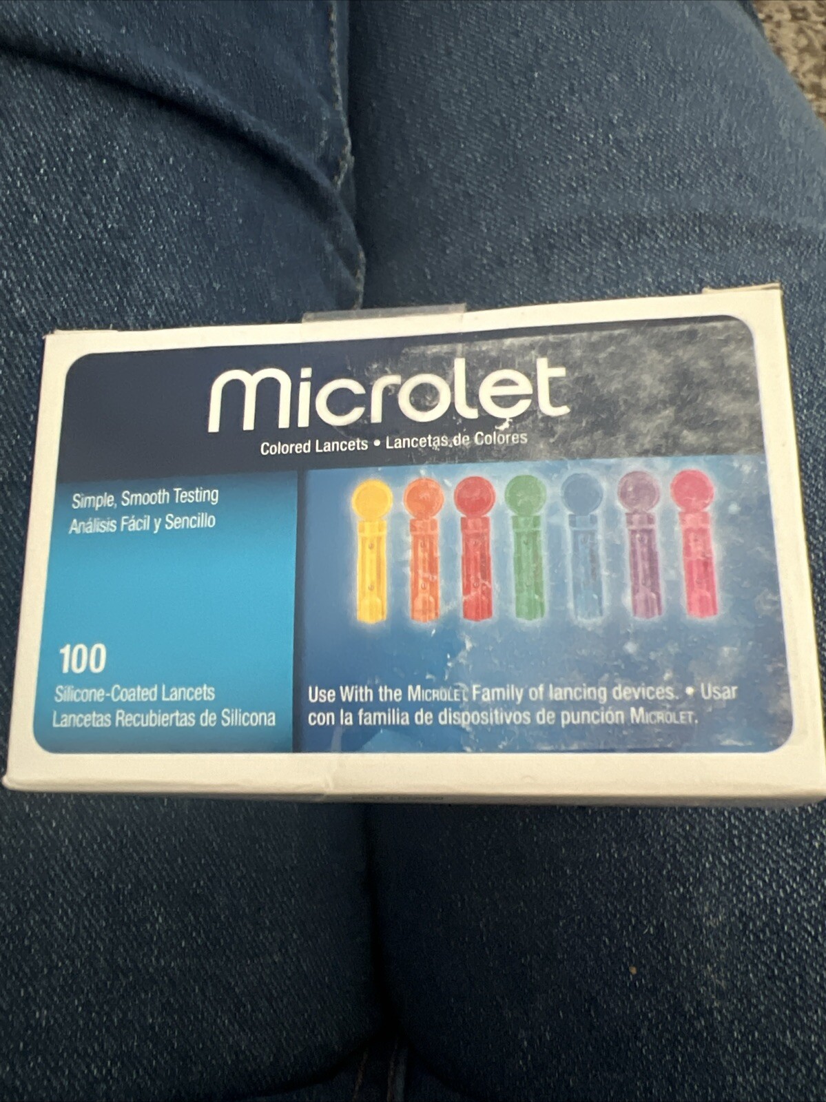 800 MICROLET Colored Lancets 100 Each for sale online | eBay