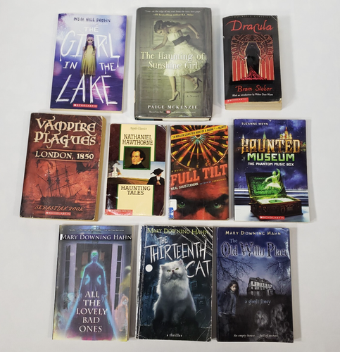Scary Chapter Books For Kids Lot of 10 5th 6th Grade Horror Middle ...