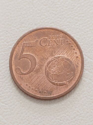 2007 F Federal republic of Germany An Oak Twig Five 5 Euro cent Coin ...