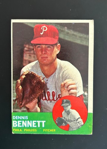 1963 Topps - #56 Dennis Bennett (RC) EX | eBay