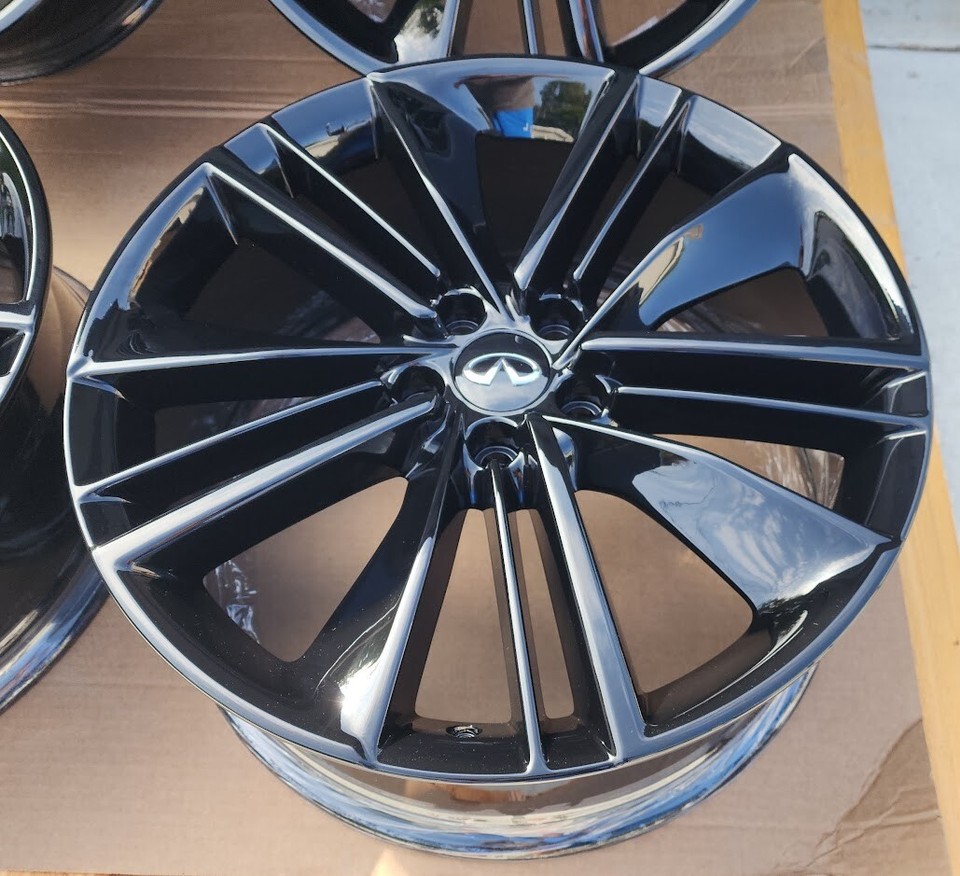 20” Infiniti QX50 QX55 QX60 WHEELS OEM Rims Gloss black FX MURANO ...