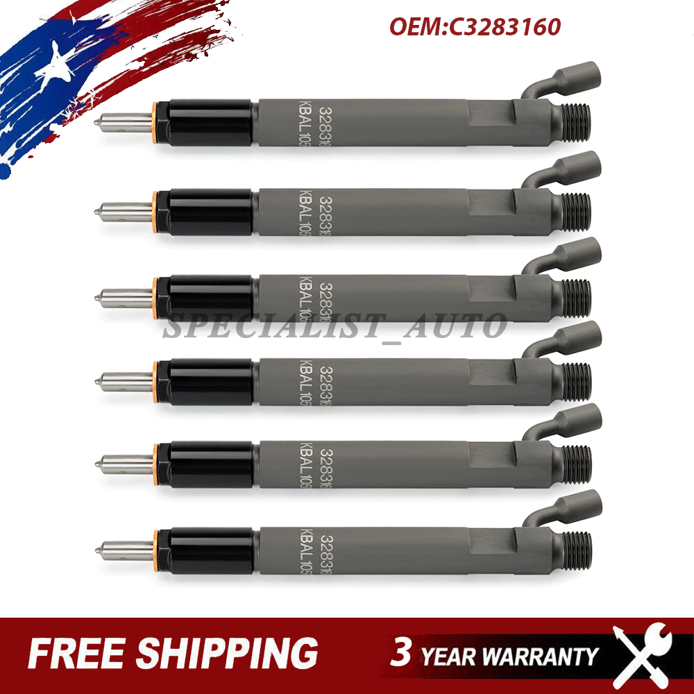 Fuel Injectors C3283160 3283160 For CUMMINS C8.3L 6C 6CT 6CTA 6CTAA ...