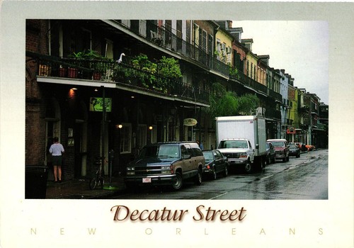 Vintage Postcard 4x6- Decatur Street, New Orleans, LA. 1960-80s | eBay