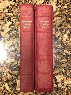 Institutiones Theologiae Moralis Vol 1 & 2 Latin Moral Theology ...