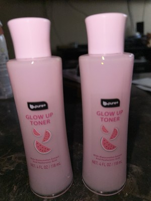B Pure Glow Up Toner With Watermelon Extract & Hyaluronic Acid 4fl Oz ...