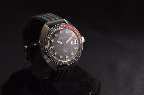 Vintage 1971 Bulova Oceanographer Snorkel "Devil Diver" 666 ft ...