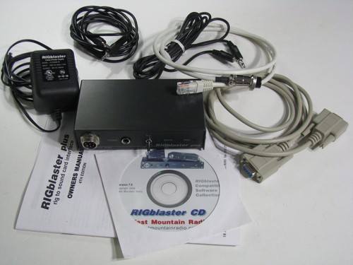 West Mountain Radio RIGblaster Plus PC Computer Sound Card Interface ...