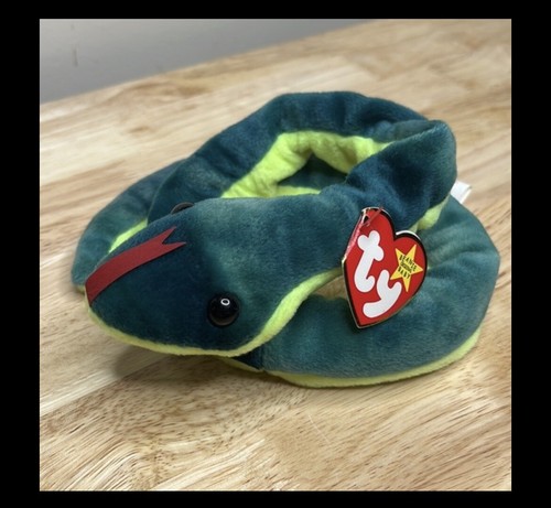 Ty Beanie Baby Hissy Snake Plush Original Tag 1997 8421041855| eBay