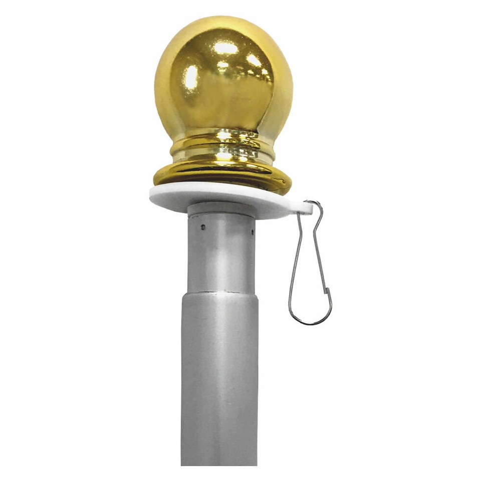 6ft Flag Pole 6' Hand Held Aluminum Flag Pole Hand Held Parade Flag ...