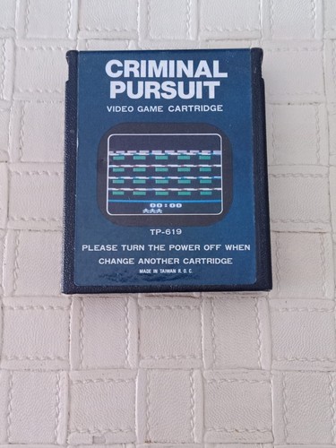 CRIMINAL PURSUIT ATARI 2600 7800 NO XE XL ST 400 600 800 | eBay