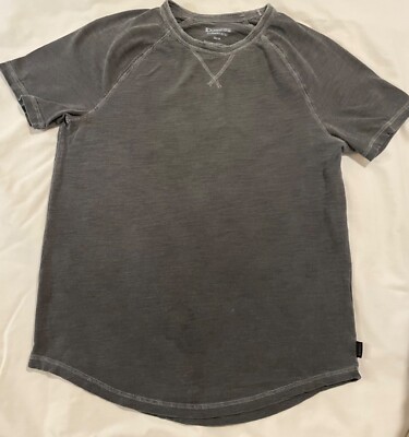 Express Men's XS extra small Distressed Black T-shirt | eBay